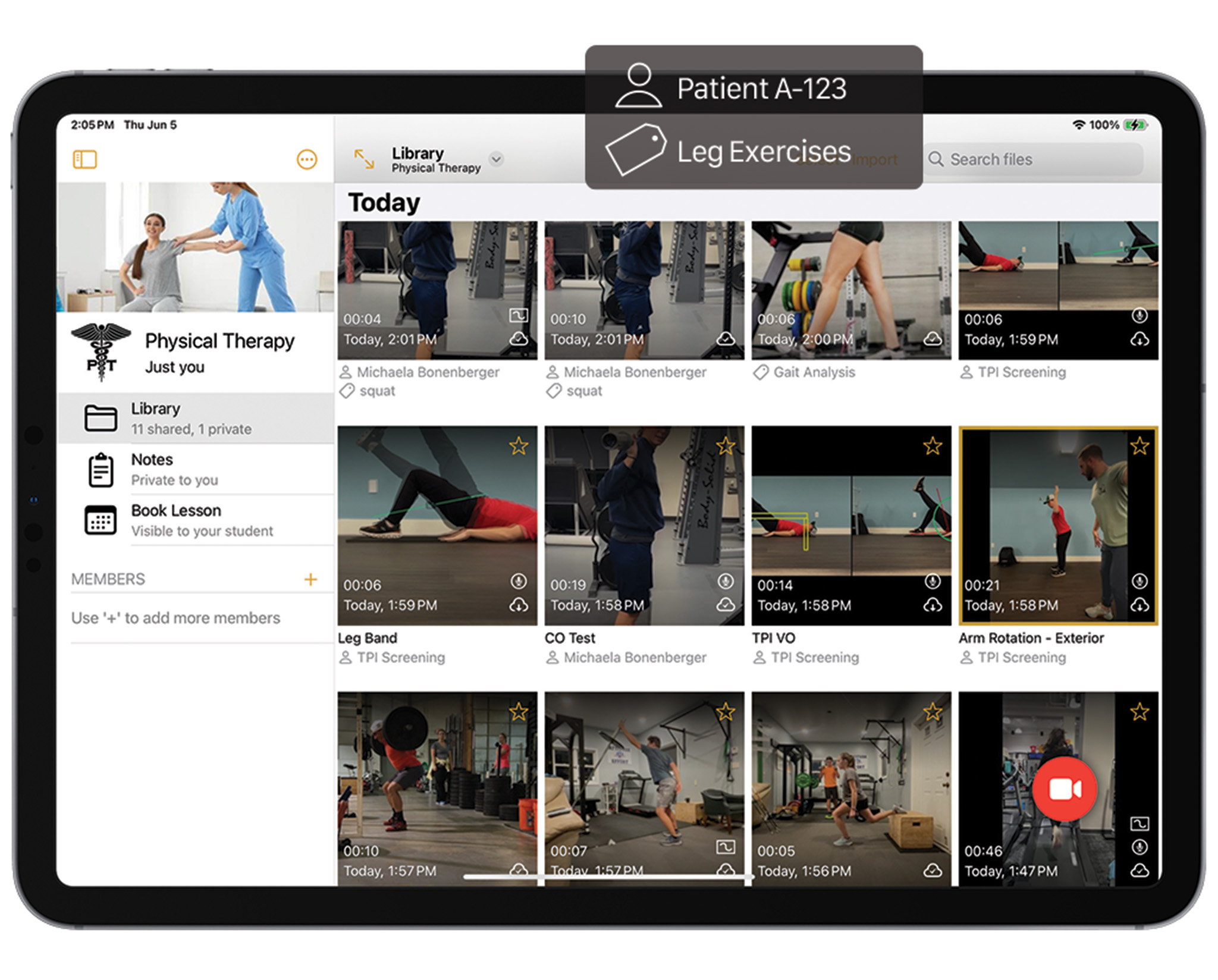 Physical Therapy Motion Capture App | HIPAA Compliant | Onform